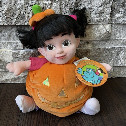 Disney Pixar Monsters Inc Boo Doll, Disney Halloween Decor, Talks! | eBay