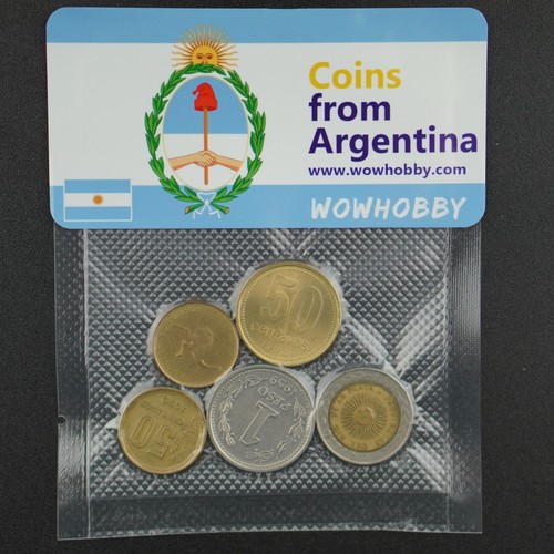 Argentinian Coins 🇦🇷 5 Unique Random Coins from Argentina for Coin ...
