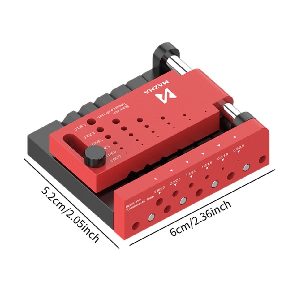 Dowel Jig Kit Borehole Positioners Self Centering Positioning Handheld ...