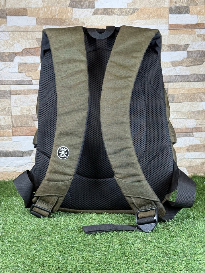 CRUMPLER Pretty Boy Padded Camera Bag Khaki Green Rucksack/ Backpack ...