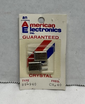 American Electronics Crystal CB Radio Scanner Receive Frequency 27.405 ...