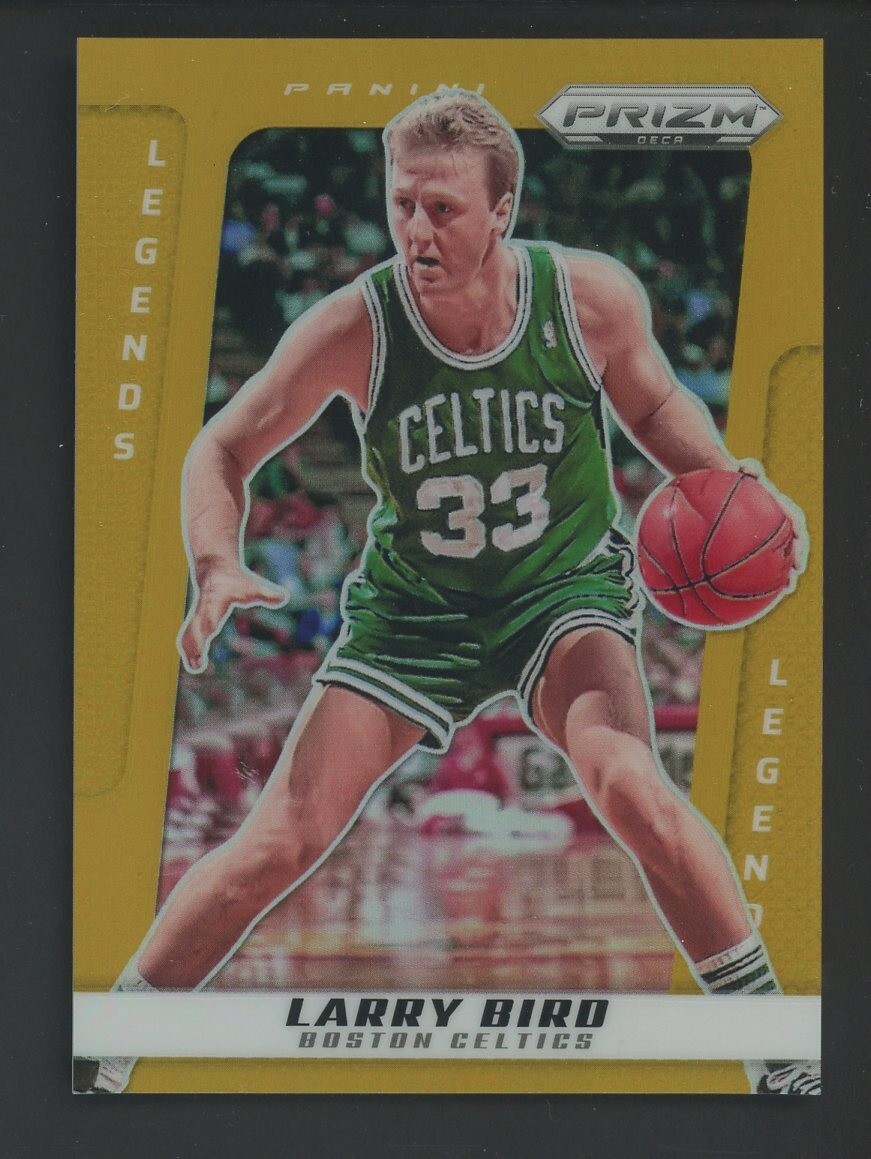 33 Legendary Larry Bird cards