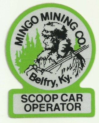 Mingo Mining Co. Belfry KY Scoop Car Operator Vintage Unused Hard Hat ...