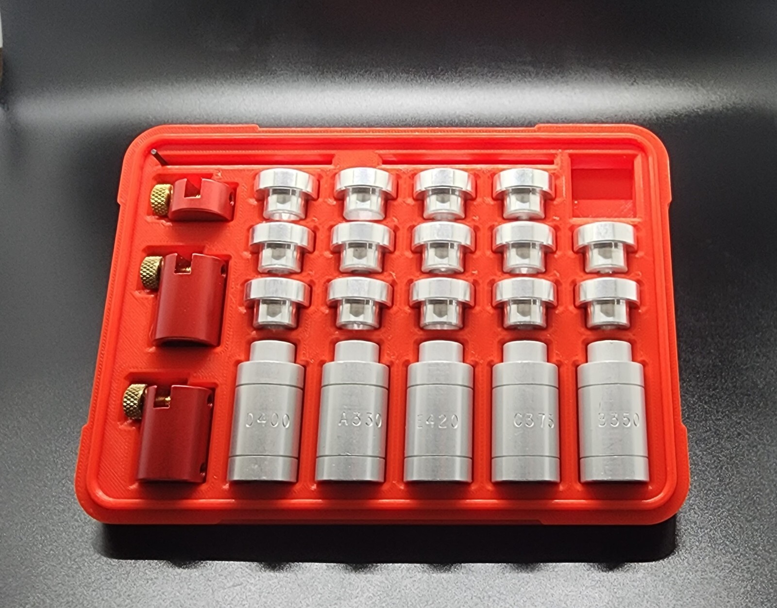 Hornady Bullet Headspace Comparator Anvil Storage Case Organizer Large ...