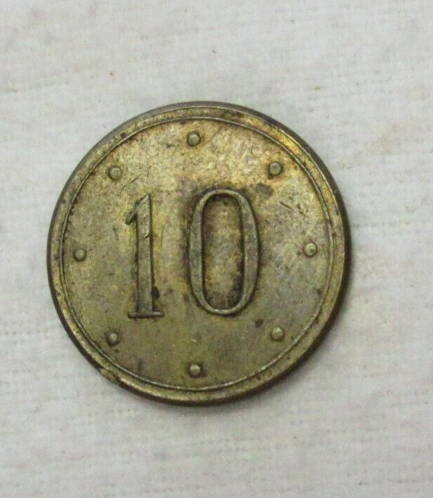RARE UNIDENTIFIED TRANSPORTATION TOKEN ~ CLEVE'S TAXI ~ GOOD FOR ONE ...