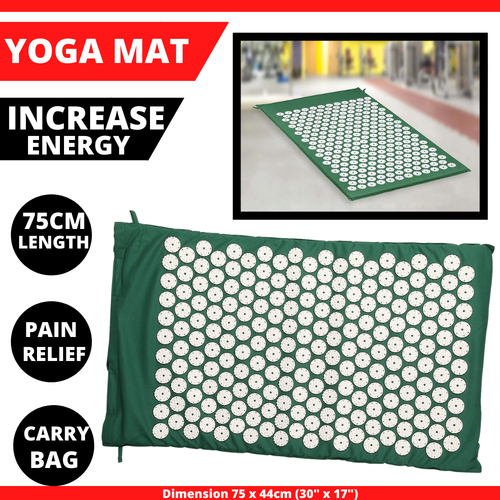 Acupressure Yoga Health Fitness Mat - Kung Fu Pilates Acupuncture | eBay