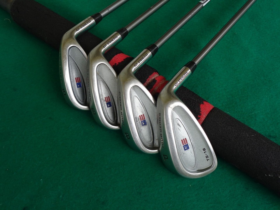 Junior Jr US Kids USKG Tour Series TS-18 Golf Club Iron Set Childs ...