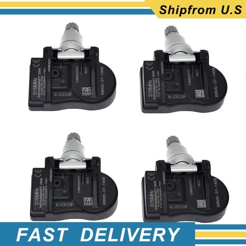 4PCS New Tire Pressure Sensors BBM237140B TPMS For Mazda 2 3 CX-7 CX-9 ...