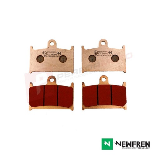 Newfren TS1 Full Front Sintered Brake Pad Set to fit Triumph Rocket X ...