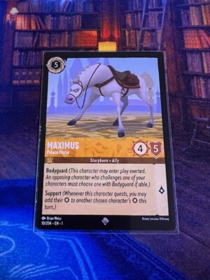 Maximus - Palace Horse Lorcana: The First Chapter *Pack Fresh* | eBay