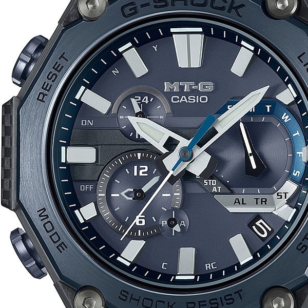 Casio G-SHOCK MTG-B2000YBD-2AJF Bluetooth Solar Watch - Carbon Frame ...