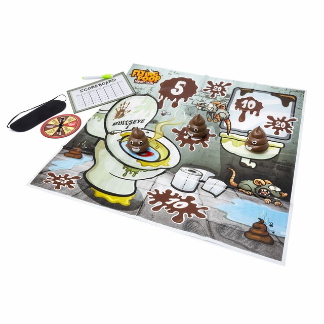 Flying Poop Target Game Hilarious Family Fun Ultimate Poo Champion ...