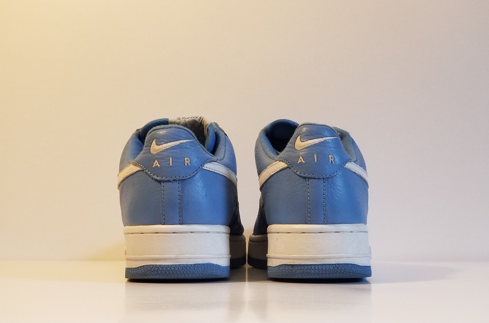 Vtg 1997 Nike Air Force 1 Low AF1 SAMPLE Carolina Blue UNC 9 Look-See ...
