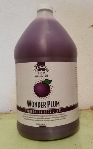 Top Performance Dog Cat Shampoo Concentrate 1 Gallon Wonder Plum | eBay