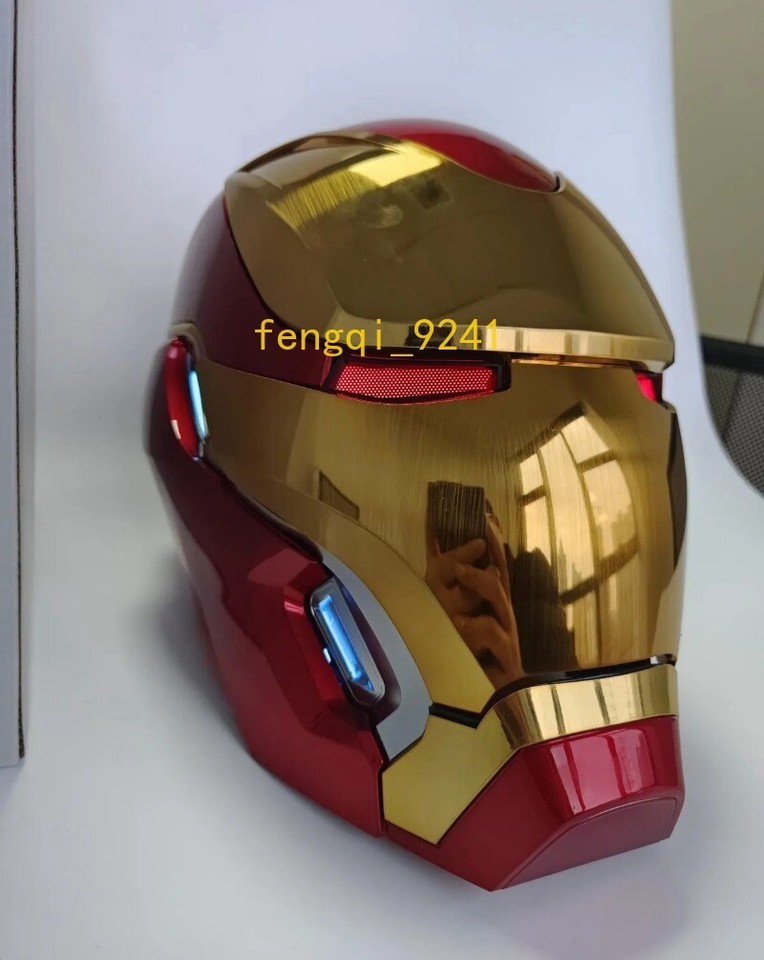 USStock Mk50 Friday Iron Man Helmet 1/1 Wearable Remote Touch Voice ...