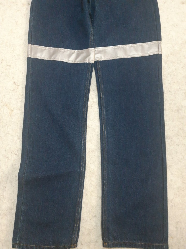 WS Workwear Comfort Fit Men Jeans Size 87R Blue Denim Straight Leg | eBay