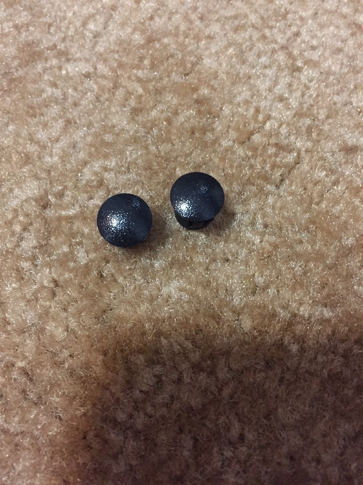 Front Bumper Plugs Black 2015-2022 Subaru WRX STI Forester License ...