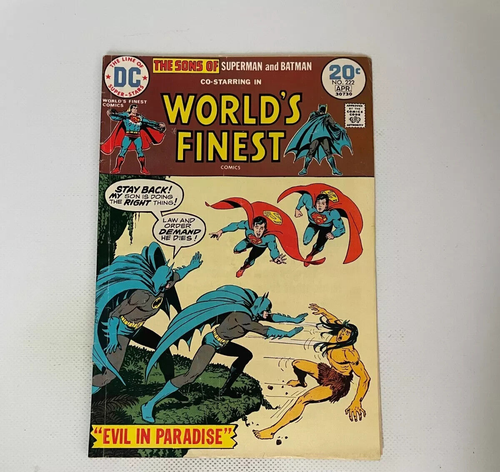 World's Finest Comics # 222 Batman Superman Super Sons Bronze Age 20 ...