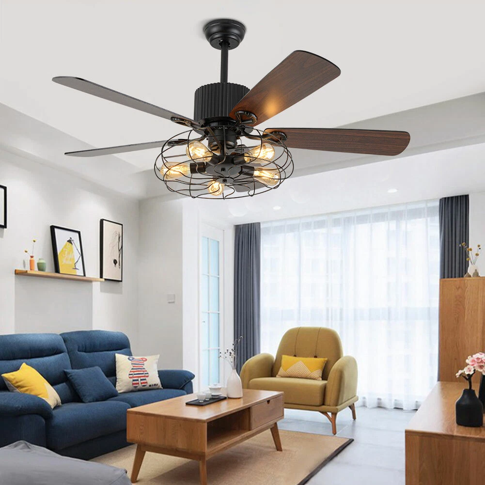 Edison Ceiling Fan Light Kit | Shelly Lighting