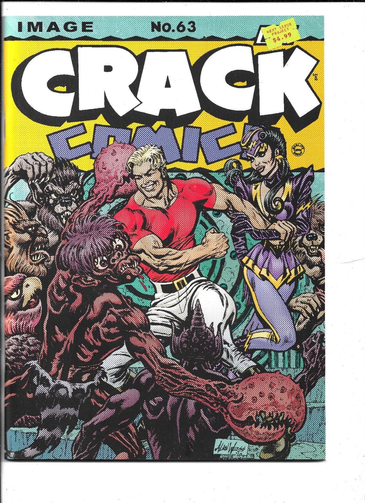 Next Issue Project (image 2008) NM #3 Crack Comics #63 ALAN WEISS Cover ...