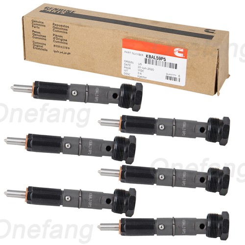 6x Fuel Injector For Cummins 6B 6BT 6BTA 5.9L Engine KBAL59P5 1989-1993 ...