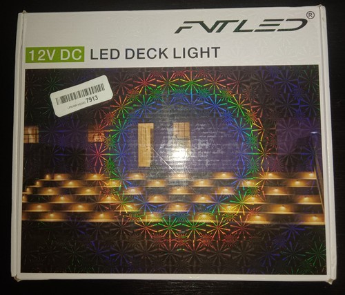 12v DC Led Deck Light, 36 Pieces "FVT LED brand" New/Open Box | eBay