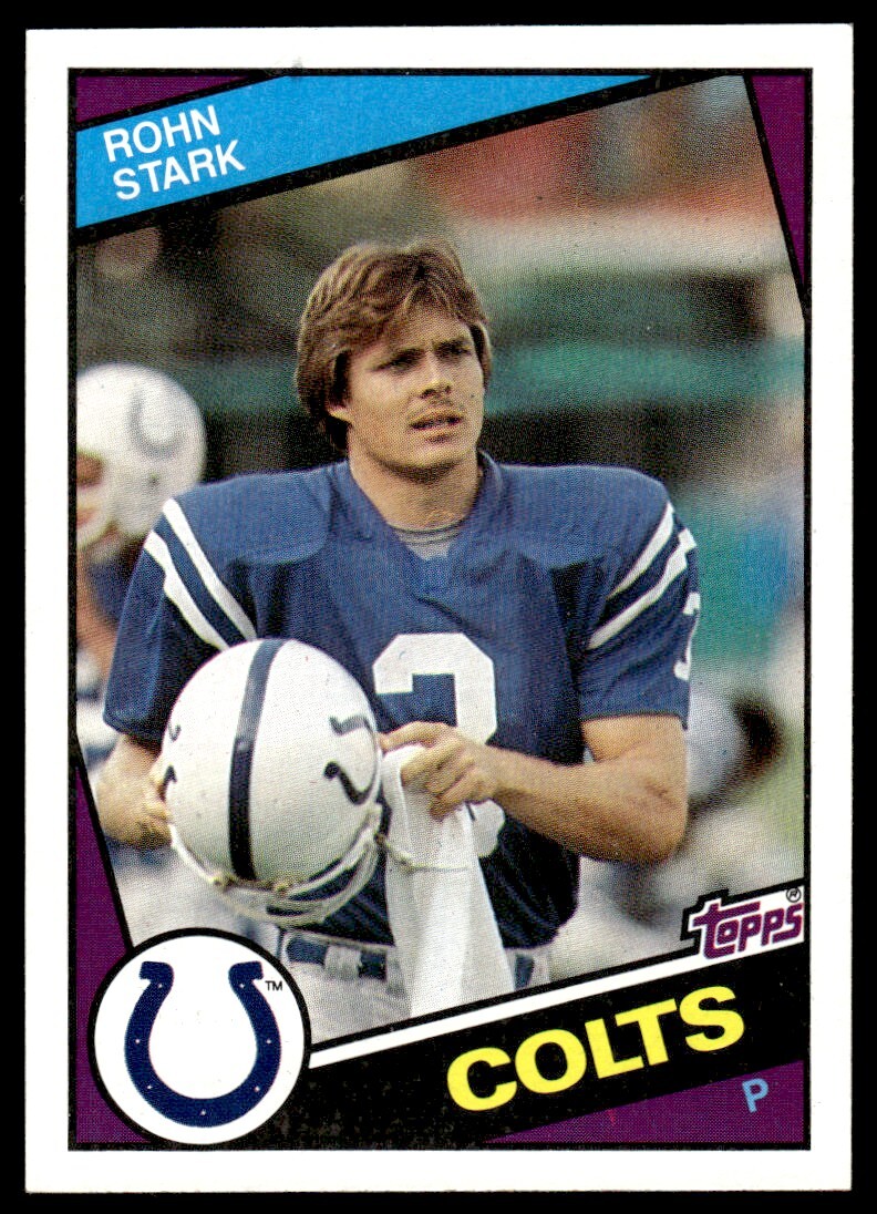 1984 TOPPS ROHN STARK B BALTIMORE COLTS #19 | eBay