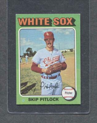 1975 Topps Mini #579 Skip Pitlock (White Sox) NM | eBay