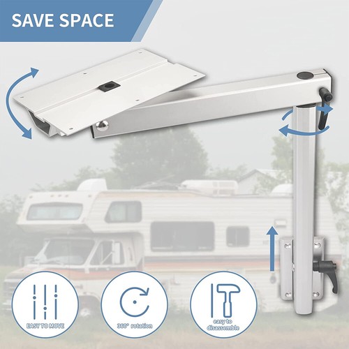Adjustable Table Leg 360° Swivel Caravan RV Table Leg For Marine ...