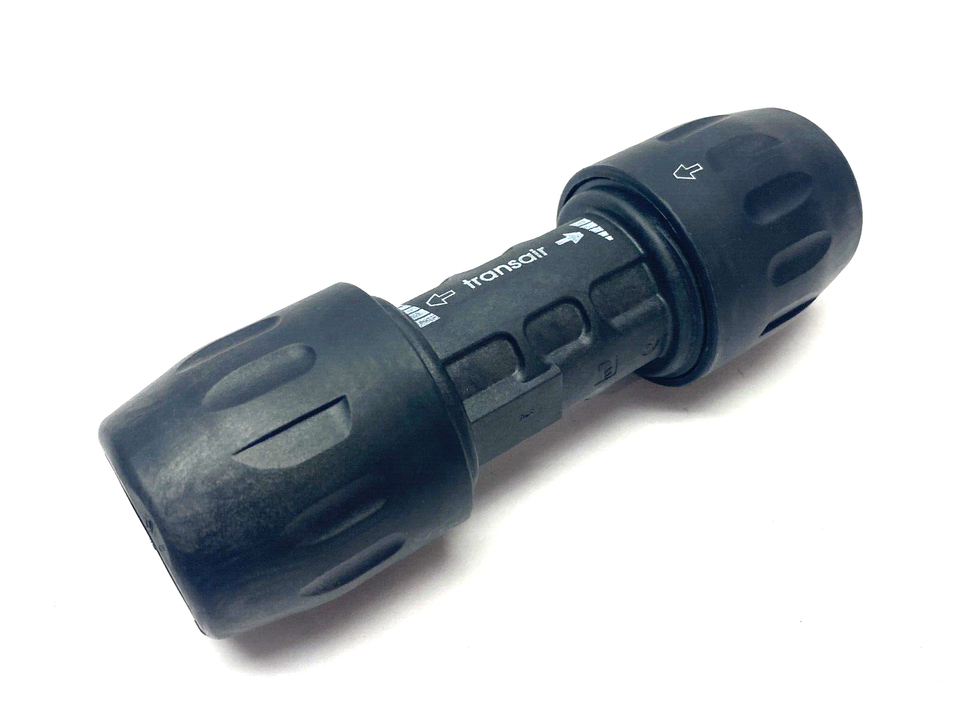 Parker 6606 40 00 Transair Strait Union Fitting for 40mm Aluminum Pipe ...