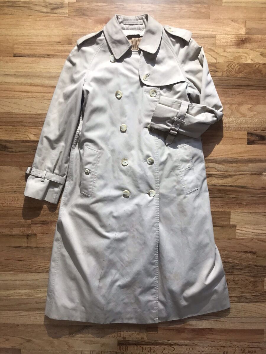 Vintage 70s Burberry Trench Coat W/ Liner 42 8R Burberrys | eBay Vintage 70s Burberry Trench Coat W/ Liner 42 8R Burberrys | eBay