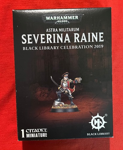 Warhammer 40k Imperial Guard OOP Severina Raine Black Library ...