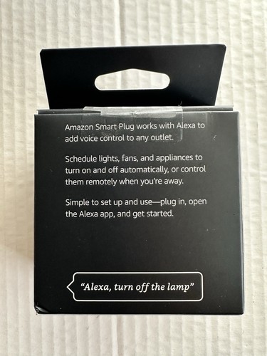 Amazon Smart Plug White Works With Alexa NEW Sealed | eBay