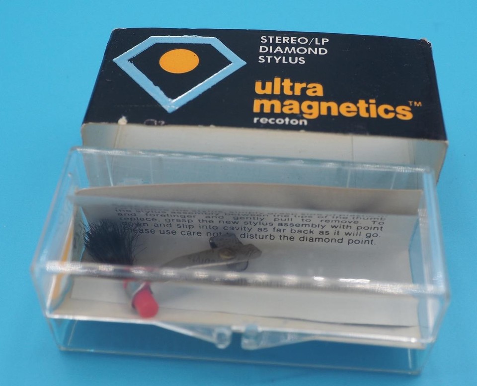 Recoton Ultara Magnetics Stylus Box Advertising Design | eBay