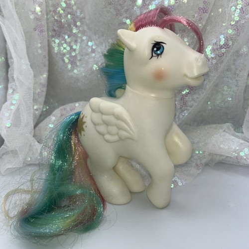 Vintage My Little Pony Starshine Rainbow Hair G1 Pegasus 1983 See ...
