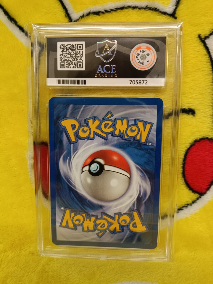 Pokemon Team Rocket Set 2000 Holo Dark Machamp 10/82 Ace Graded 9 Mint ...