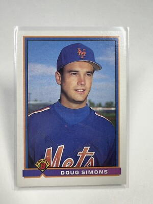1991 Bowman DOUG SIMONS New York Mets #463 | eBay