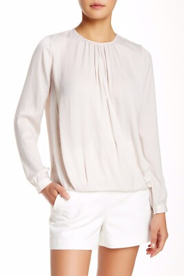 Defective Vince Women’s Cross Front Drape Blouse Top 0 | eBay