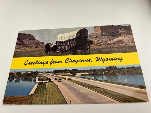 Greetings from Cheyenne Wyoming Postcard | eBay
