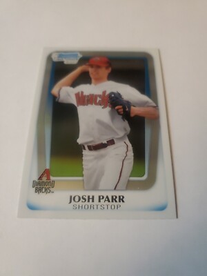 2011 Bowman Draft Picks & Prospects Chrome Refractors #BDPP76 Josh Parr ...