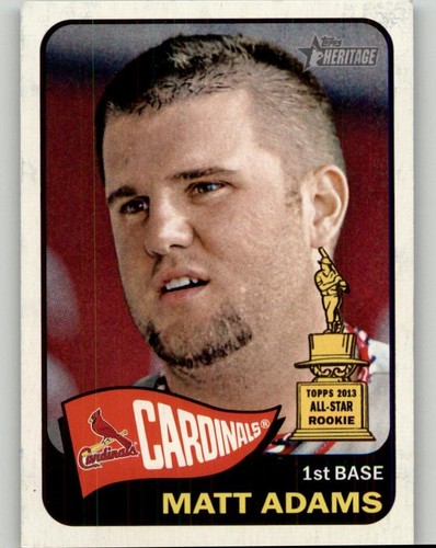 2014 Topps Heritage Matt Adams #127 St. Louis Cardinals | eBay