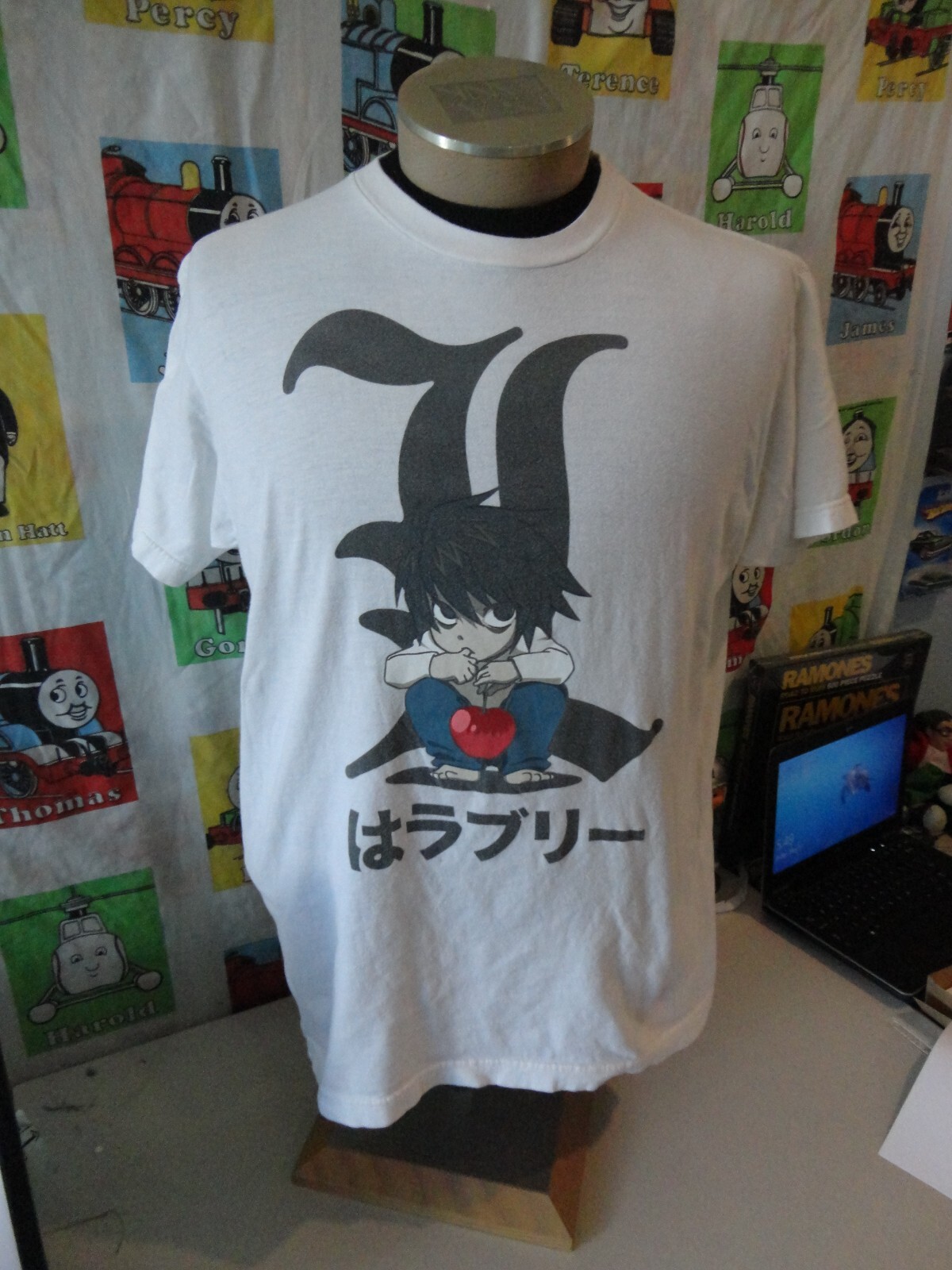 Death Note Shonen Jump Anime Deathnote T-Shirt Size L - Gem