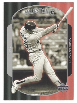 Mark McGwire 1999 Upper Deck McGwire 500 Home Run Set 1987 Card# 2 | eBay