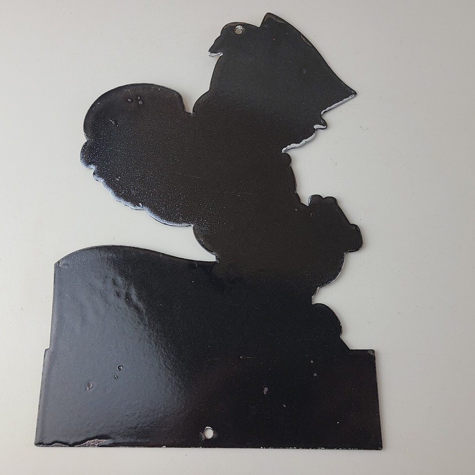 Vintage Big Boy Sign - Frischs Fast Food Porcelain Gas Pump Sign | eBay