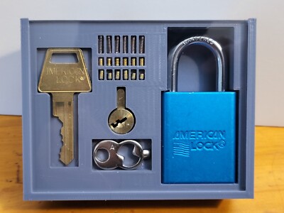 American Lock 1100 Exploded View Shelf Desk Display Mount Pick Stand ...