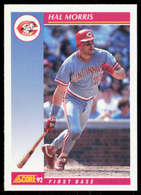 1992 Score 125 Hal Morris Cincinnati Reds | eBay