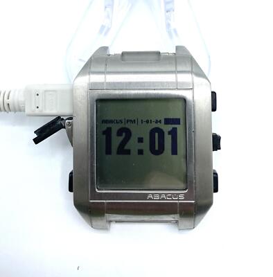 Collectible Item: 2004 Fossil Abacus Smart Watch Wrist PDA - Palm OS ...