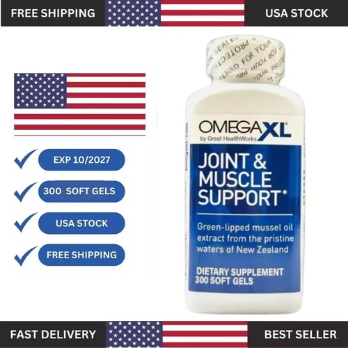 Omega XL 300 Capsules -Original Green Lipped Mussel New Zealand Omega 3 ...
