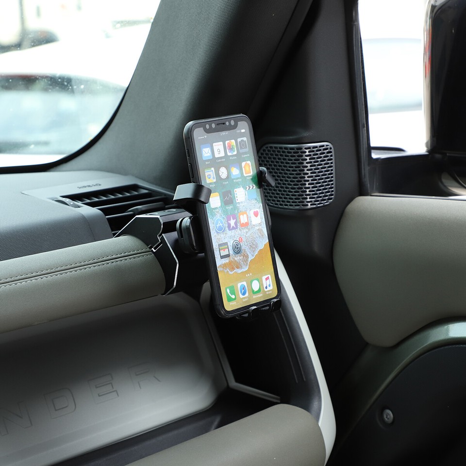 Dashboard Car Phone Holder stander Mount Fits Land Rover Defender L663 ...