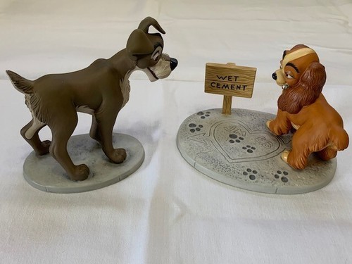 Walt Disney Classics Collection Lady & The Tramp in Love Porcelain ...